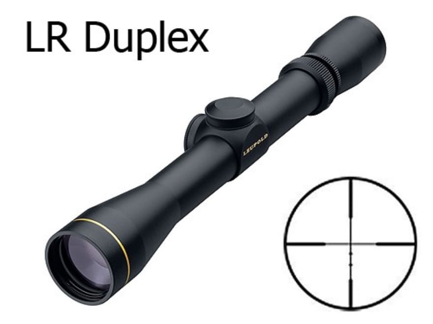 Leupold VX-II Ultralight Rifle Scope 3-9x 33mm LR Duplex Reticle Matte