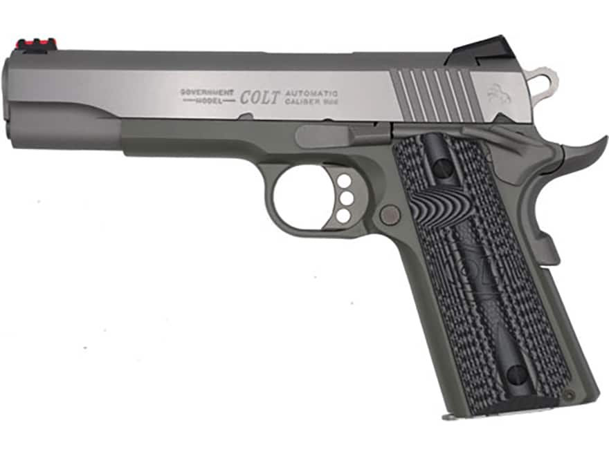 Colt Competiton Jungle Green 9mm Luger Pistol 5 Barrel 9+1 Round