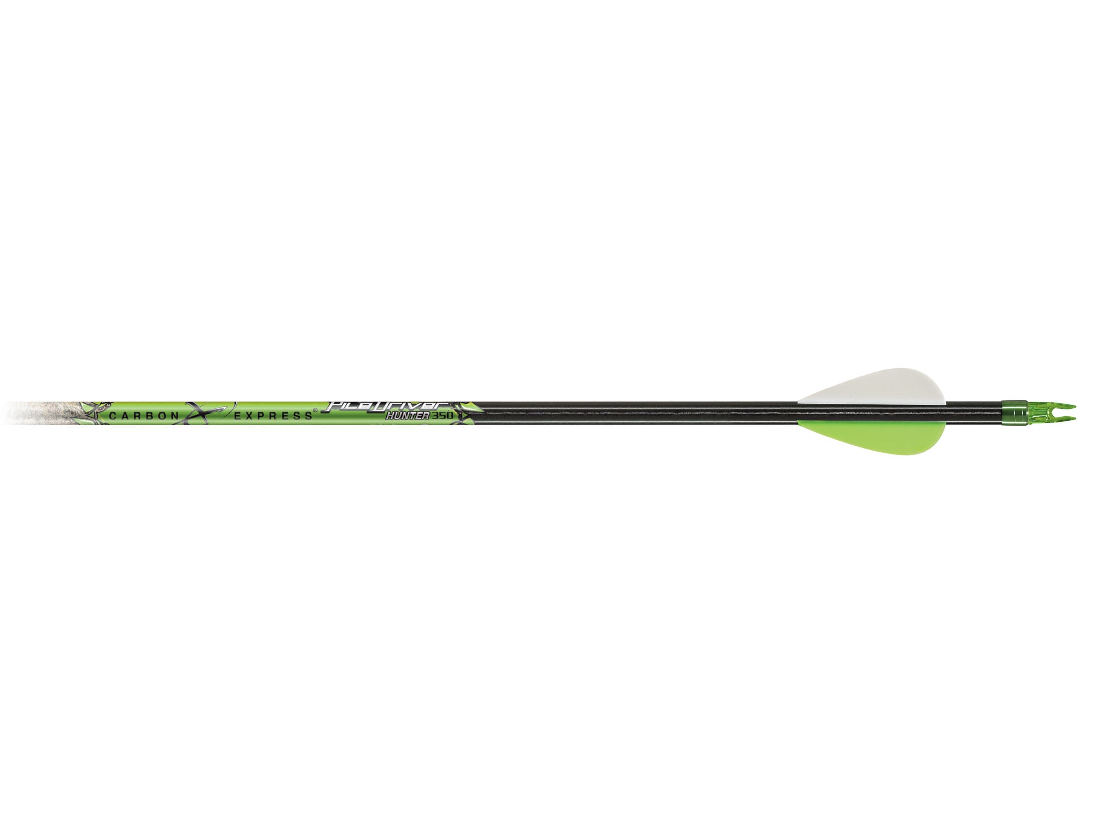 Carbon Express Piledriver Hunter 250 Carbon Arrow 2 NRG Vanes Black