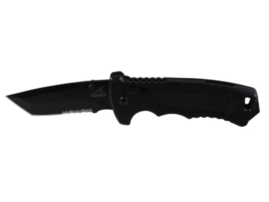 Gerber DMF Folding Pocket Knife 3.5 Serrated Tanto Point 7Cr17MoV