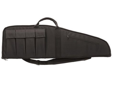 Bulldog Hybrid Tactical Rifle Gun Case 45 5 Pockets Nylon Black