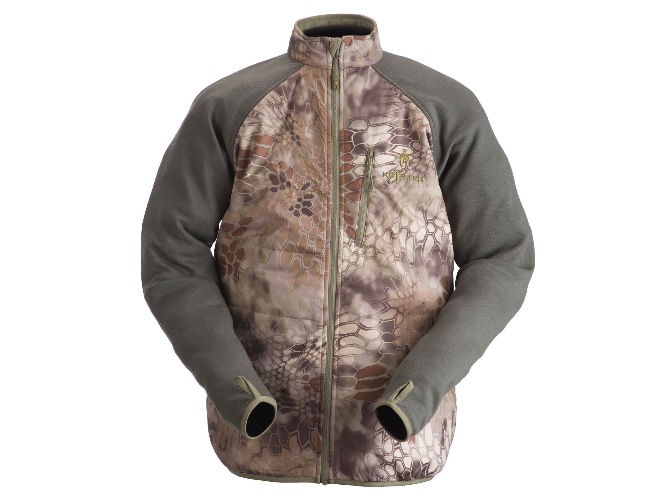 Kryptek Men's Borealis Hybrid Base Layer Insulated Shirt Wool