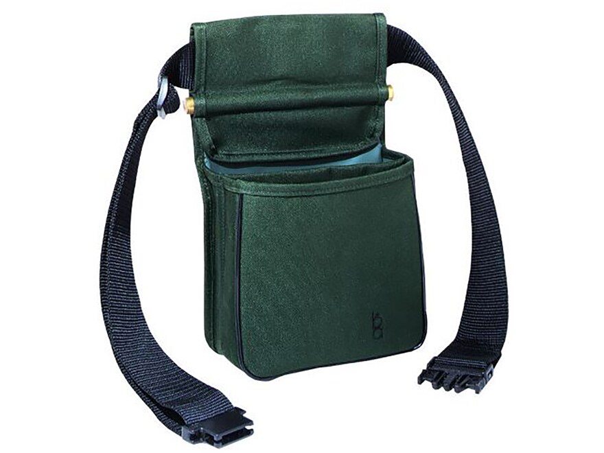 Bob Allen Original Divided Shell Pouch Belt Nylon Green