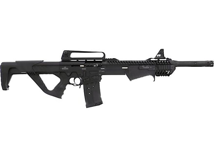 Dickinson ERMOX Semi Automatic 12 Ga Shotgun 18.5 Black Barrel Black