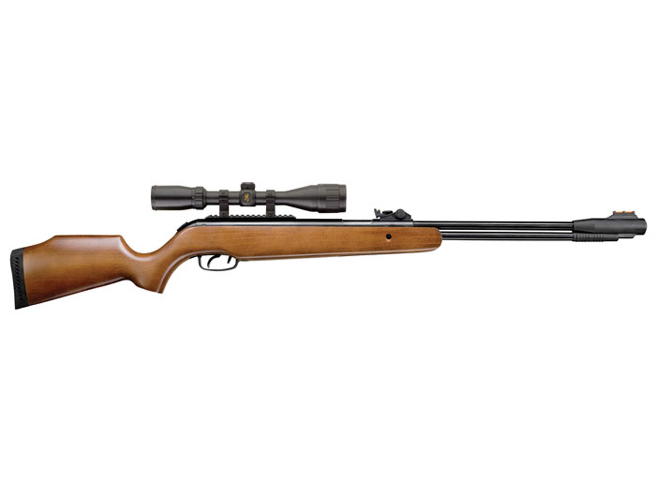 Browning Leverage Underlever Air Rifle 177 Cal Pellet Wood Stock Blue