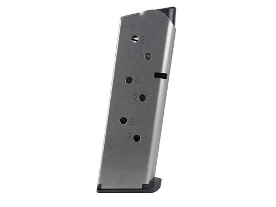 Nighthawk Custom Mag Low Profile Base Pad 1911 Officer 45 ACP 7-Round