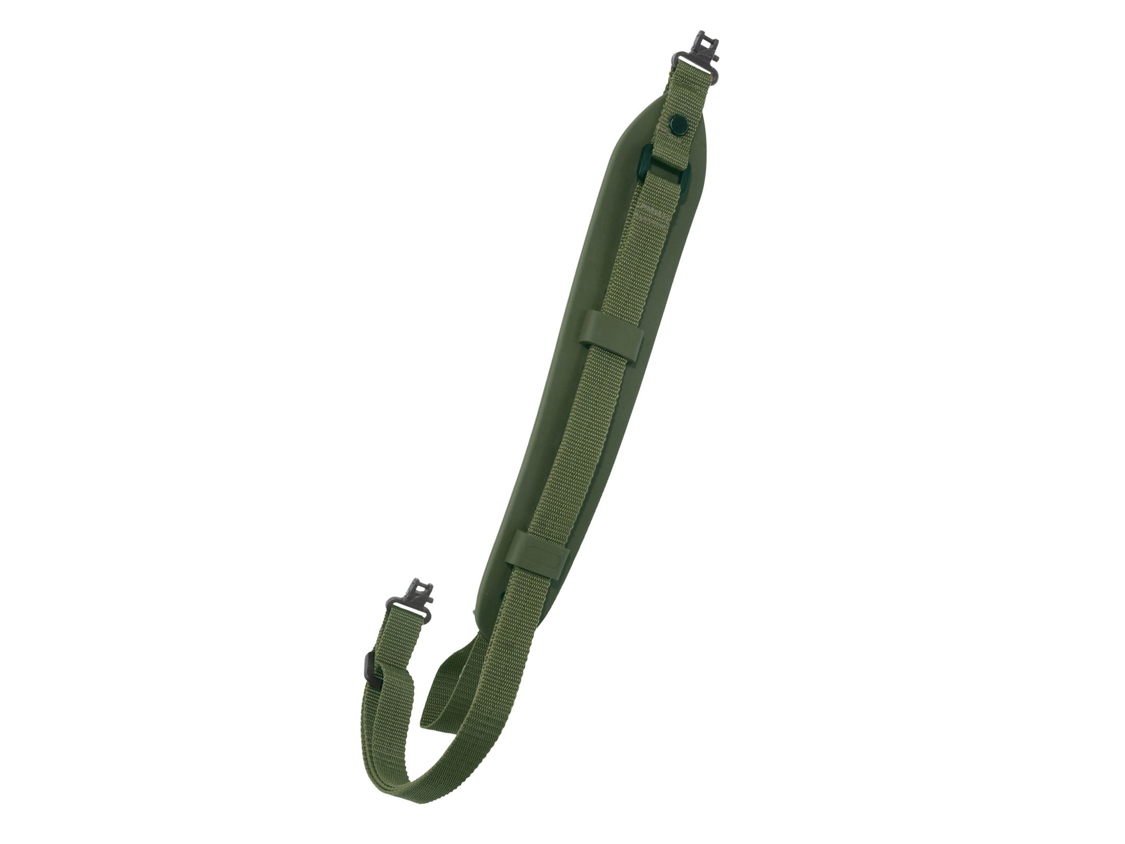 Outdoor Connection Super-Grip Rifle Sling Swivel Nylon Rubber Green