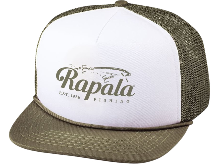 Rapala Mens Foam Hat Moss