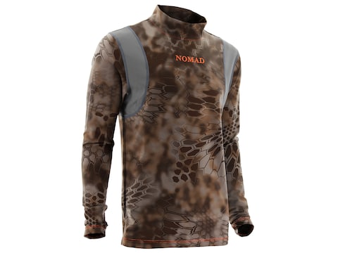 Nomad Men's Heartwood Base Layer Shirt Long Sleeve Polyester Nylon