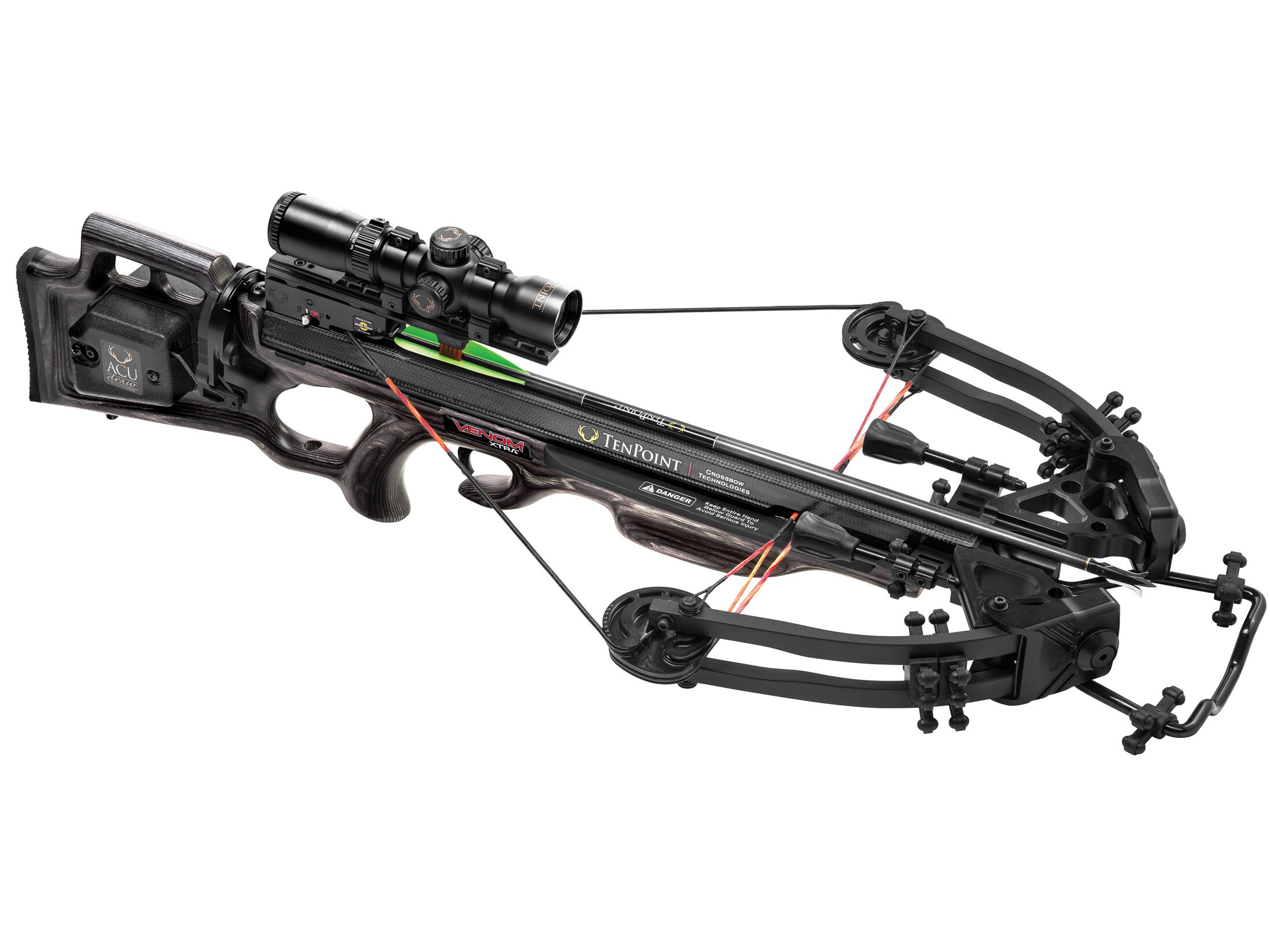 TenPoint Venom Xtra Crossbow Package RangeMaster Pro Scope ACUdraw
