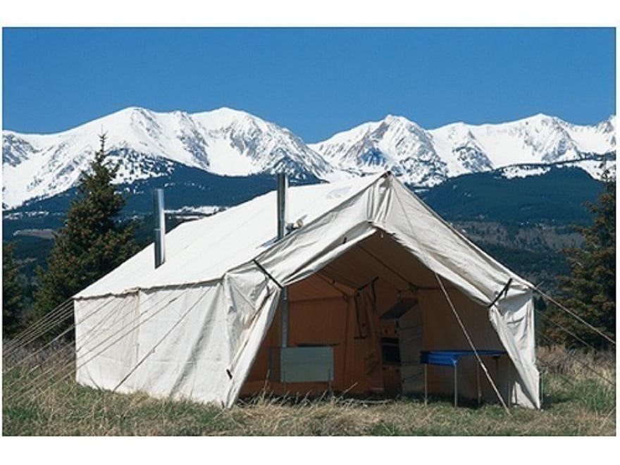 Montana Canvas 10' x 14' Cook Shack 10oz Canvas