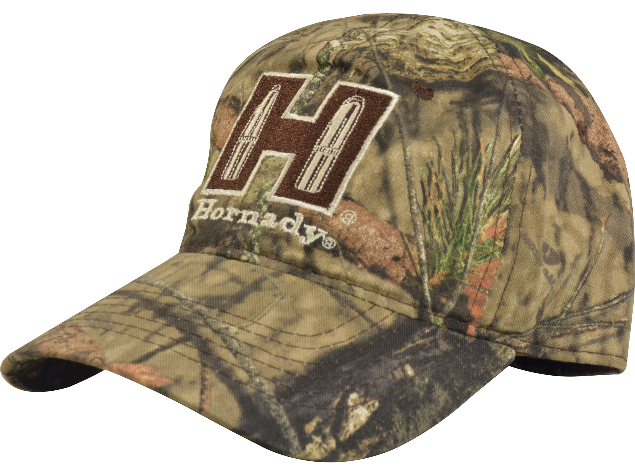 Hornady Logo Camo Cap Mossy Oak Break-Up Country Camo Cotton