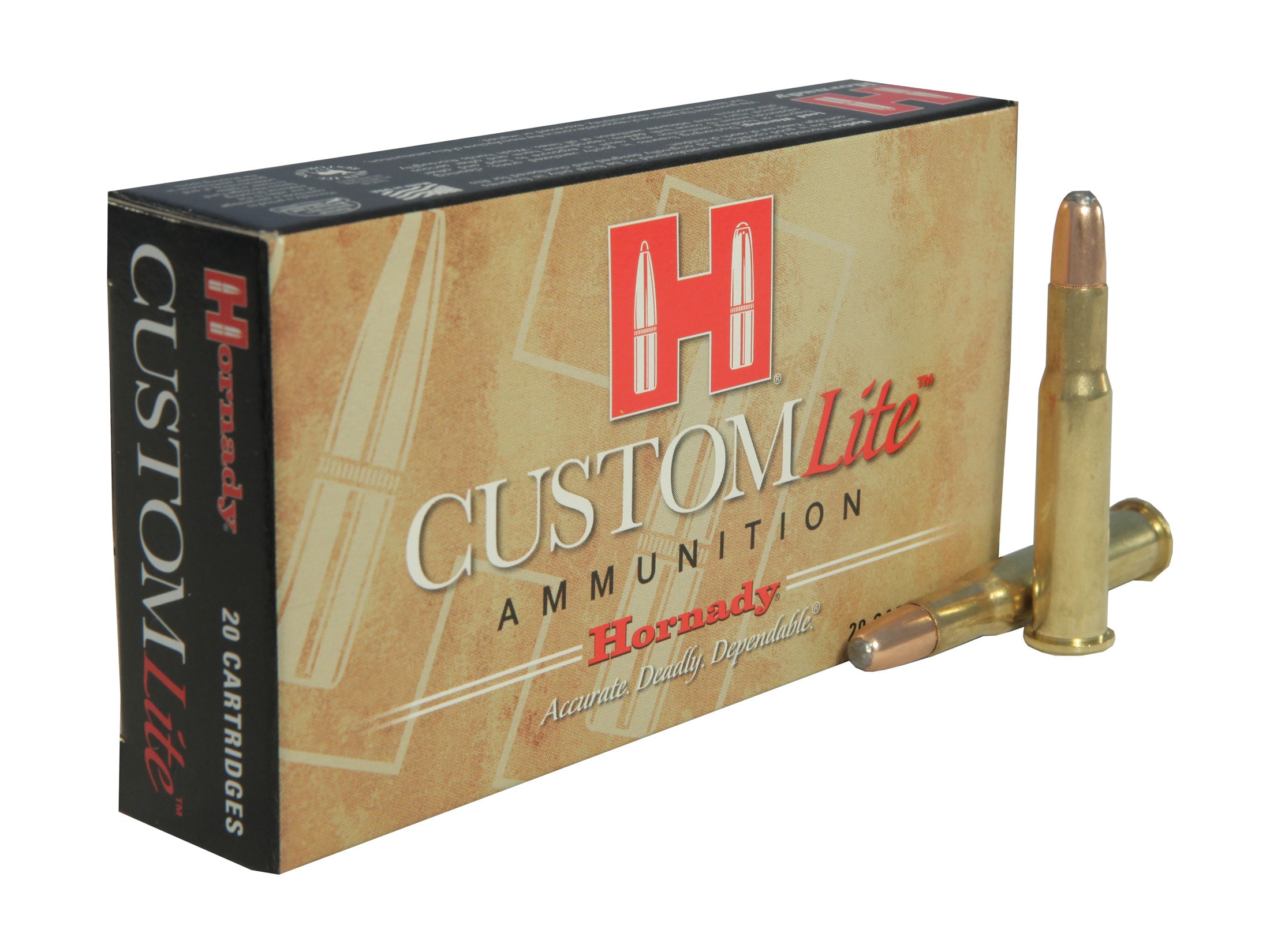 Hornady Custom Lite 30-30 Winchester Ammo 150 Grain Jacketed Soft