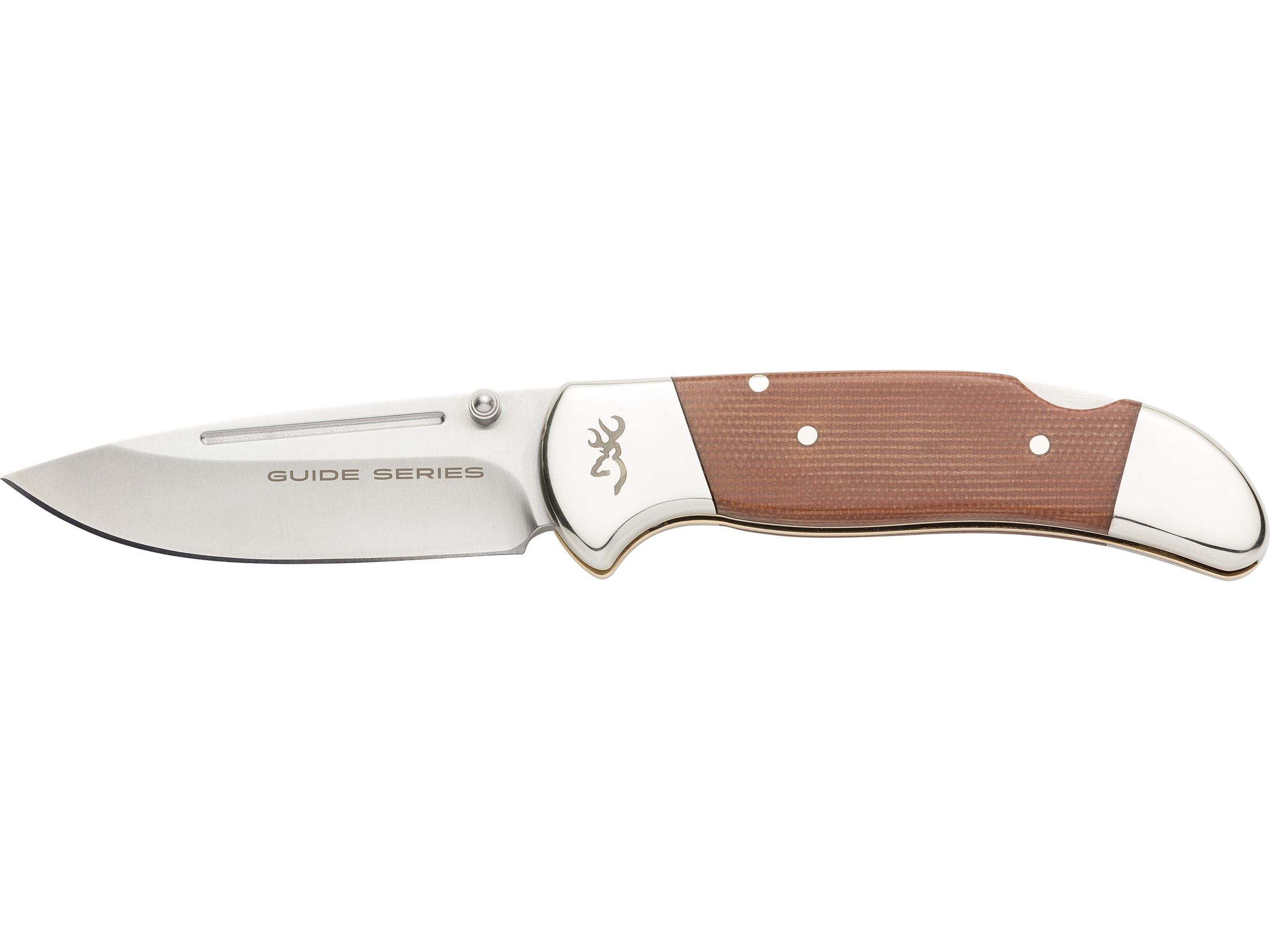 Browning Guide Series Folder Folding Knife 3.375 Drop Point 14C28N