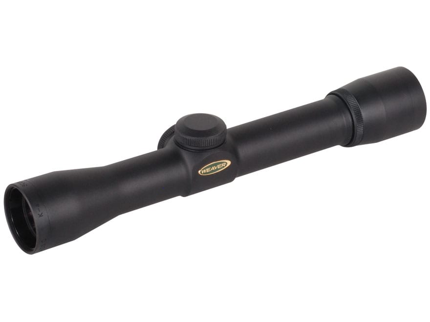 Weaver Classic K-Series Scout Rifle Scope 4x 28mm Dual-X Reticle Matte