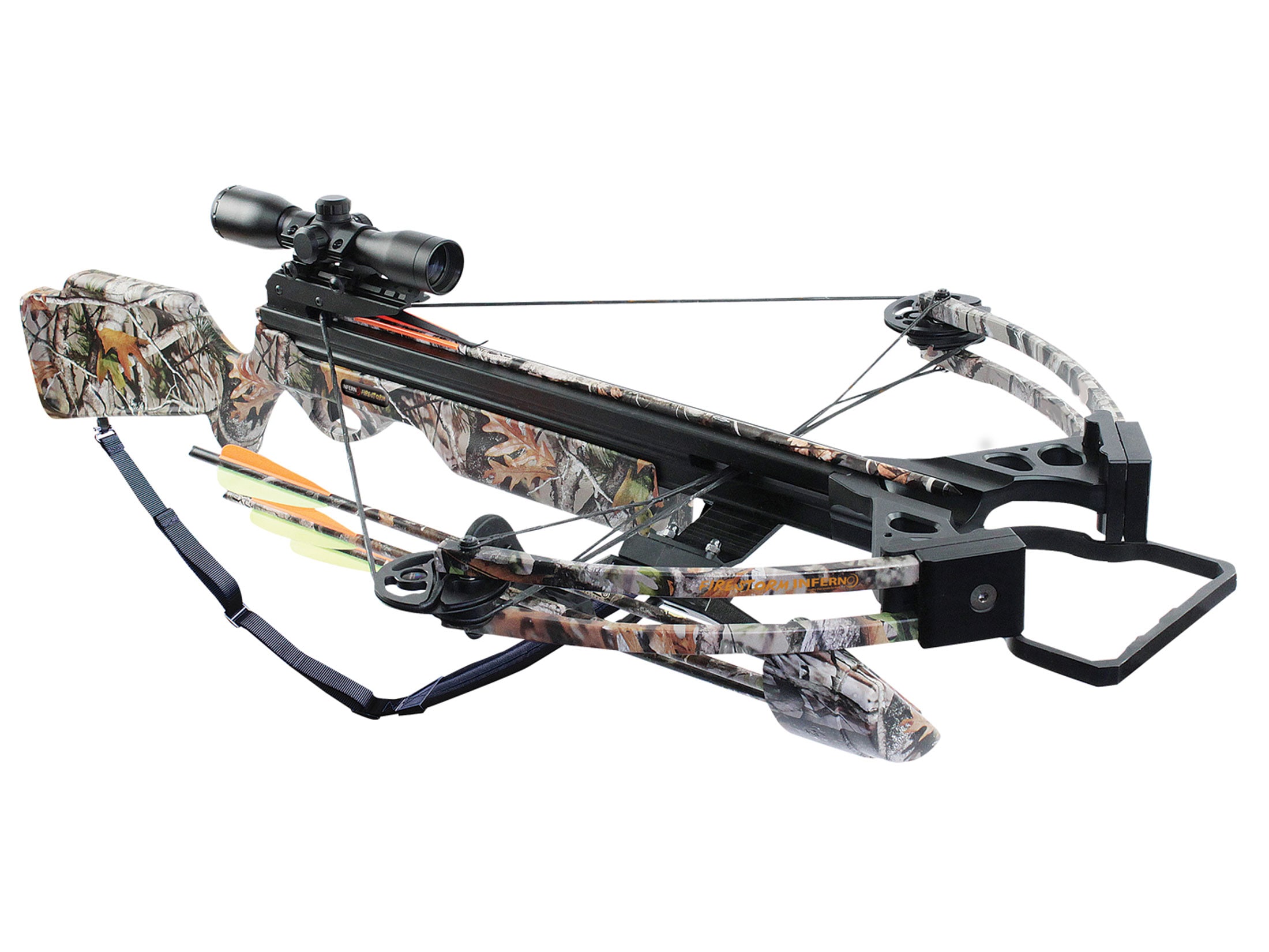 Inferno Firestorm Crossbow Package Oak Grove Fall Camo