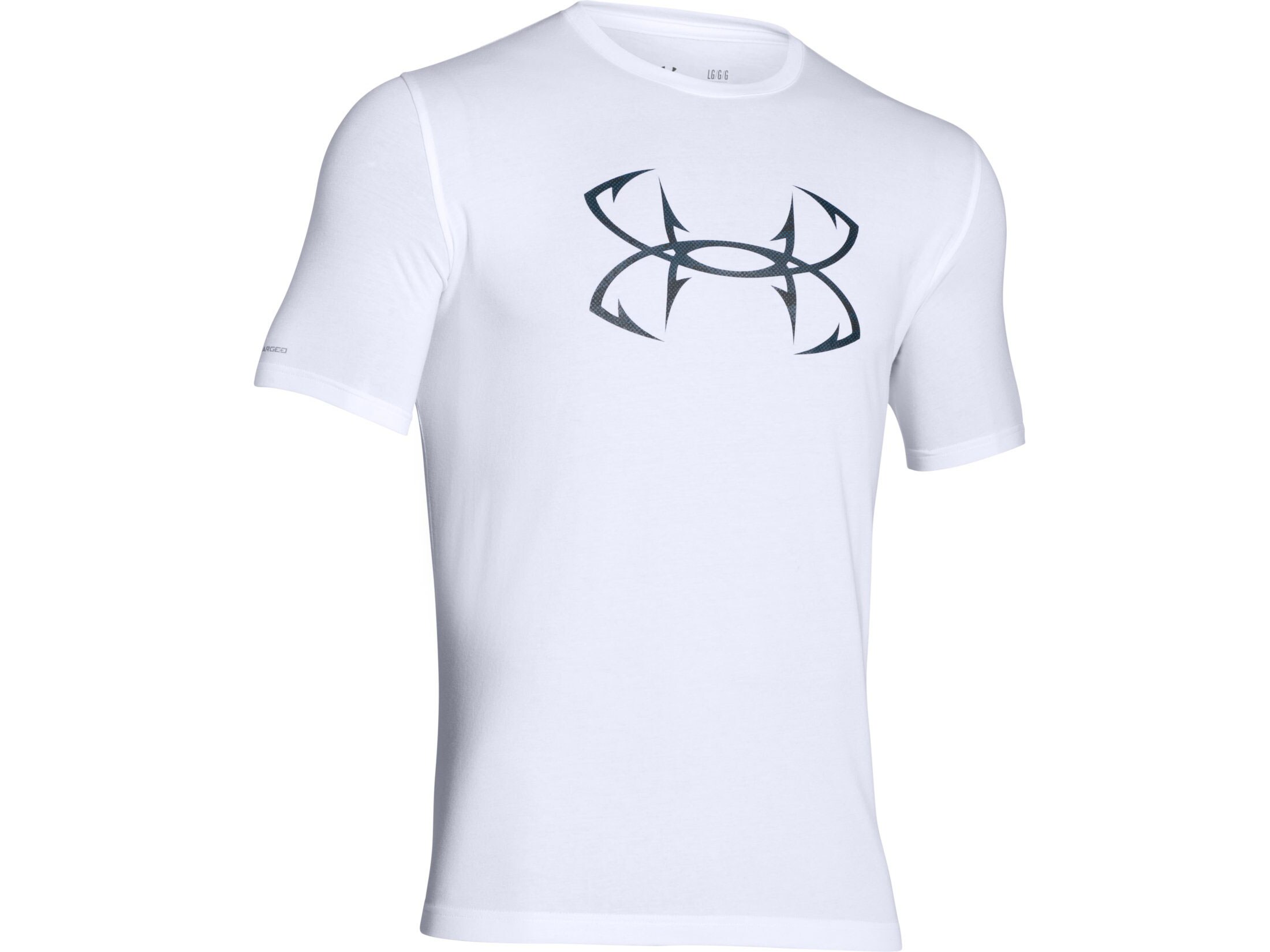 Under Armour Men's UA Hook Logo T-Shirt Short Sleeve Cotton Polyester