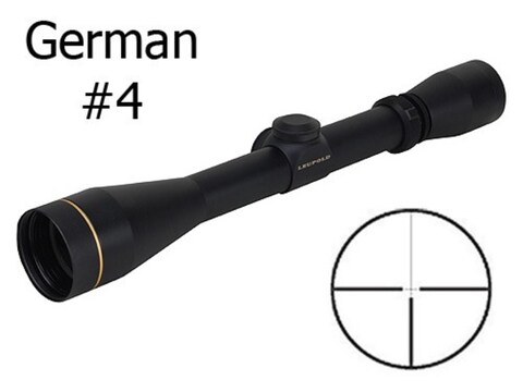 Leupold VX-II Rifle Scope 3-9x 40mm German #4 Reticle Matte