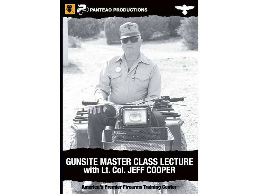 Panteao Gunsite Master Class Lecture Lt. Col Jeff Cooper DVD