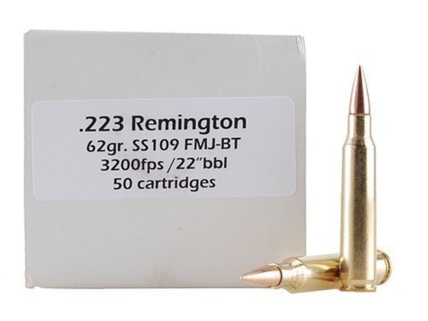 Doubletap Ammo 223 Remington 62 Grain M855 SS109 Penetrator Full Metal