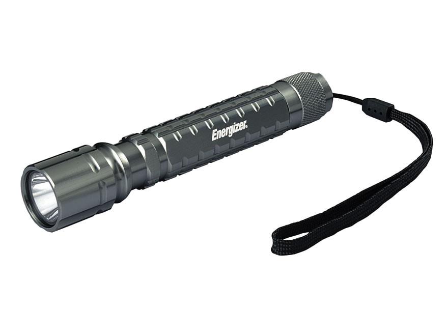 Energizer Tactical LED Flashlight AA Battery Gun Metal Gray