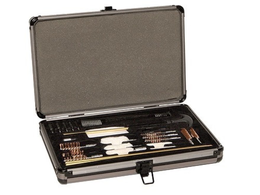 Outers 28-Piece Universal Cleaning Kit Aluminum Case