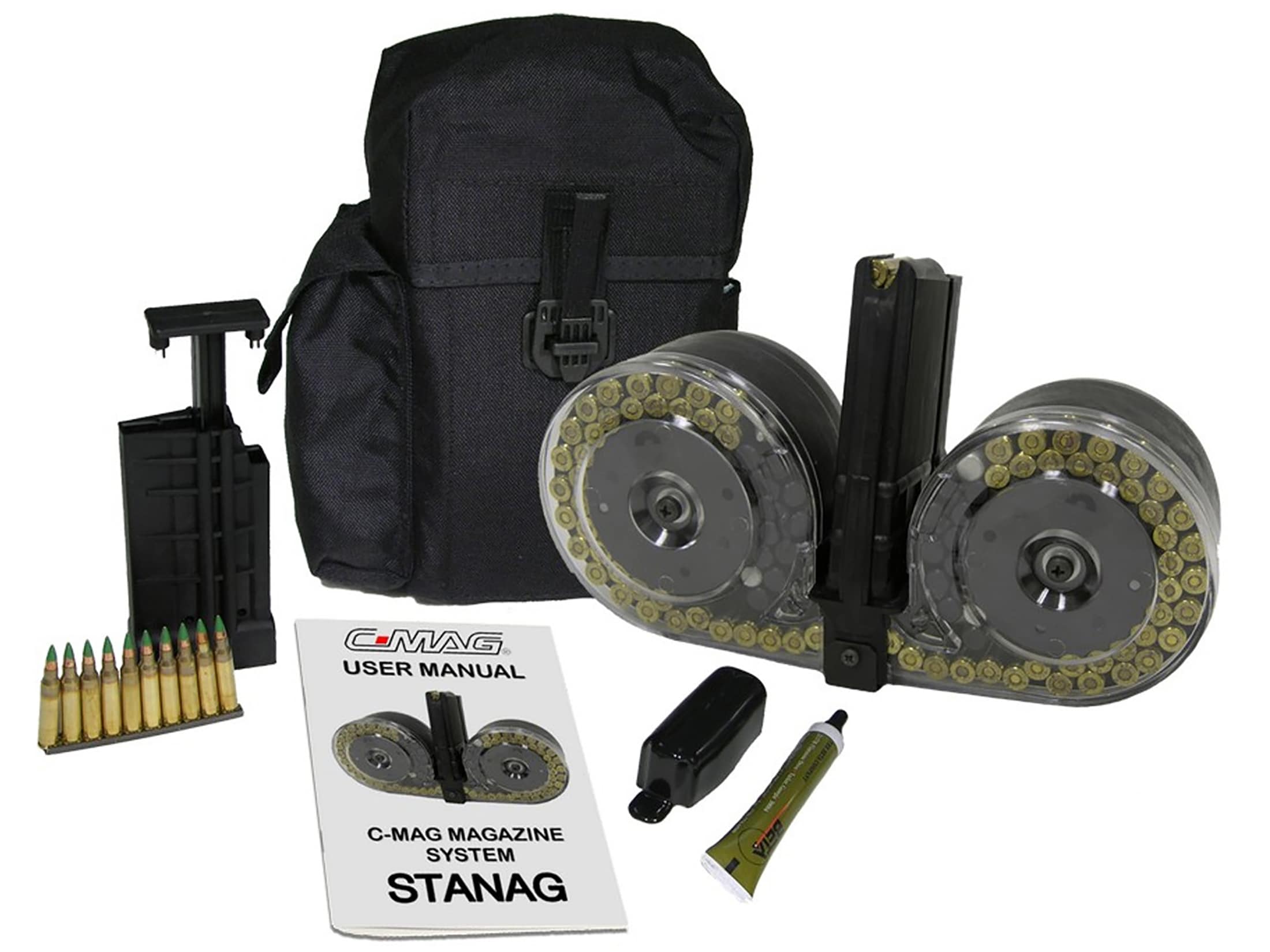 Beta C-Mag Mag System STANAG SA80, HK416, FN SCAR 16, Steyr AUG/A3 223