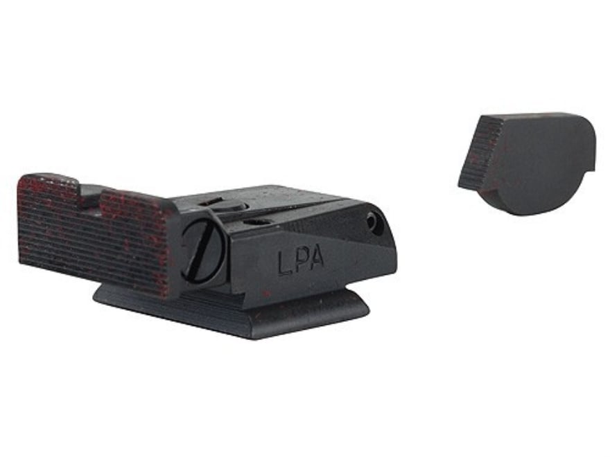 LPA SPR Target Sight Set Ruger P90, P91, P93, P94, P95, P97 Steel Blue