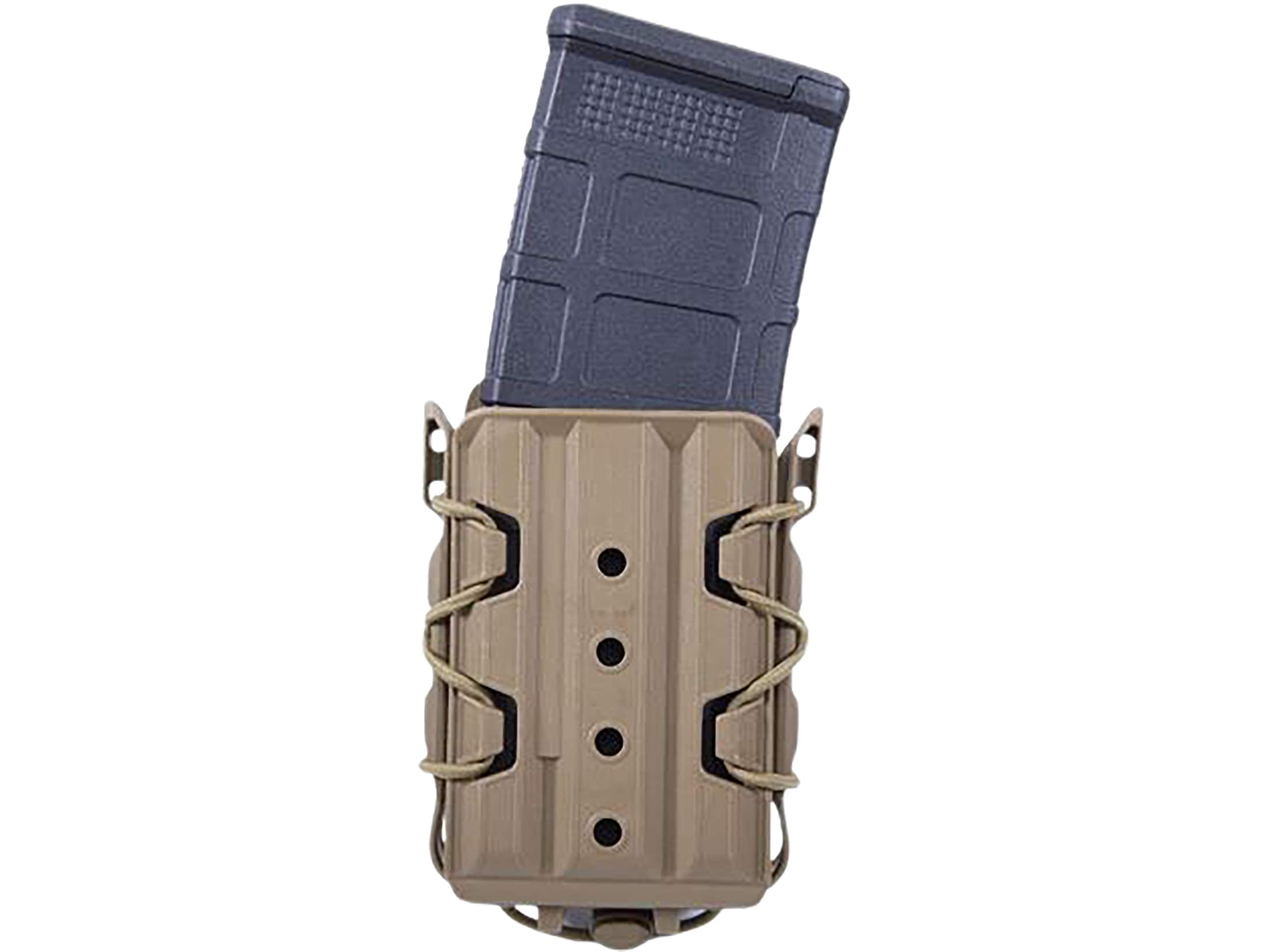 High Speed Gear V2 Taco MOLLE Single Rifle Mag Pouch Polymer Black