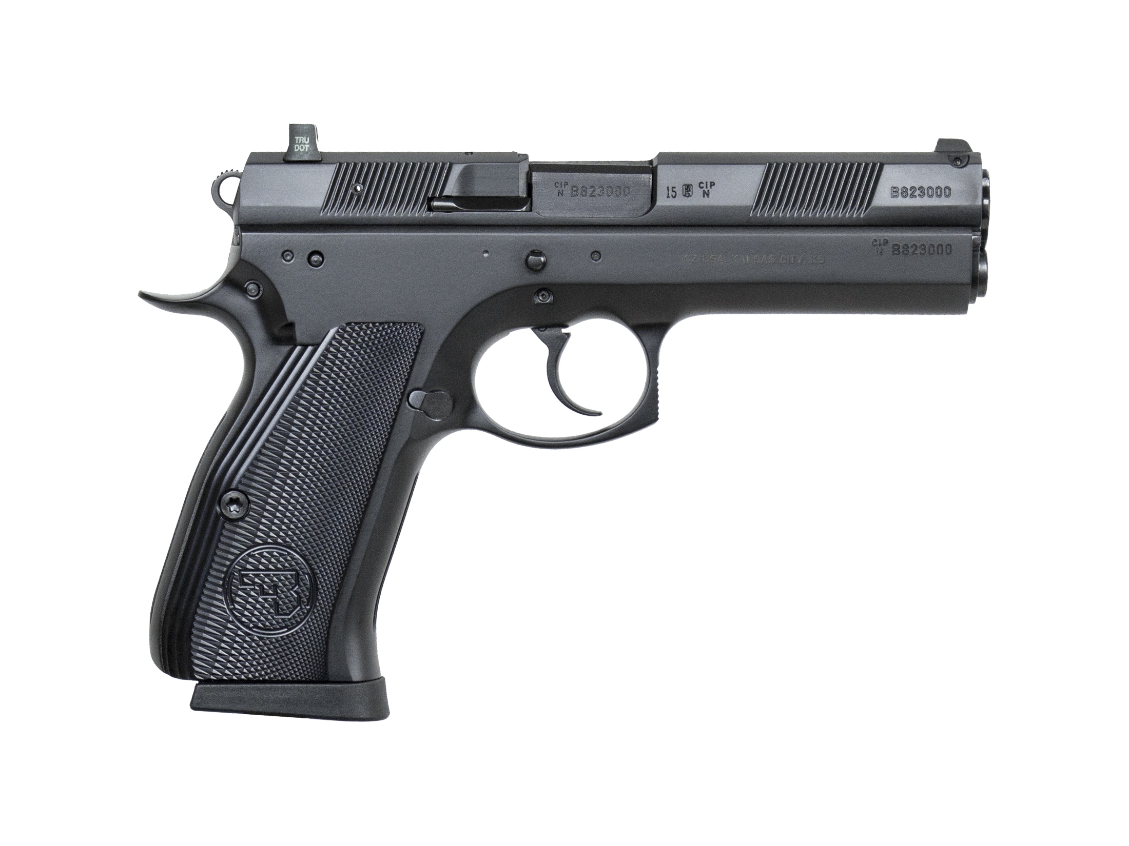 CZ-USA 97 45 ACP Pistol 4.65 Barrel 10+1 Round Black