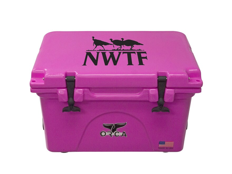 Orca 26 Qt NWTF Cooler Polyethylene Pink