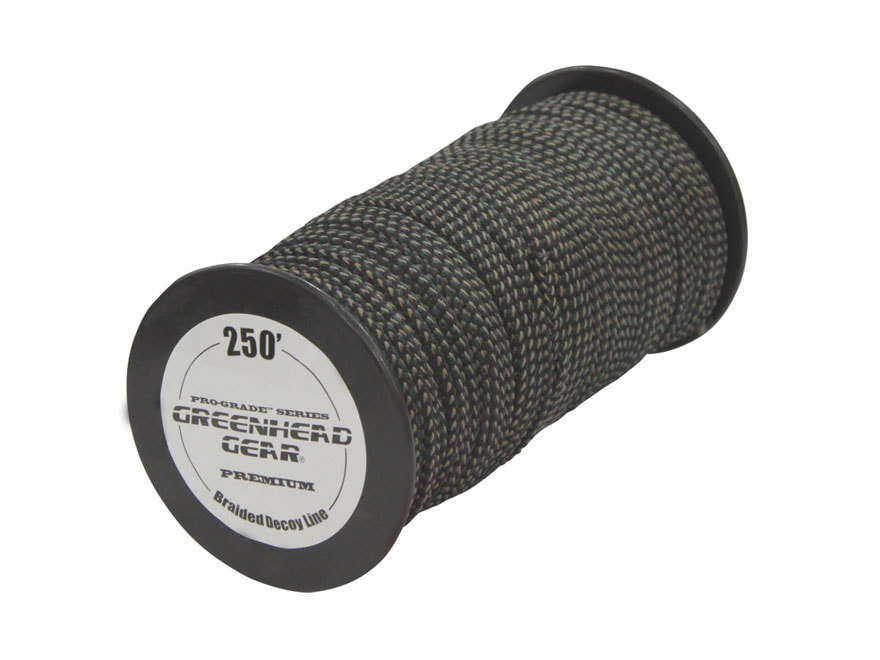 GHG Pro-Grade Braided Decoy Cord 250' Nylon Camo