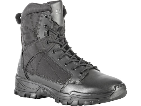 5.11 Fast-Tac 6 Tactical Boots Leather Nylon Black Men's 7.5 EE