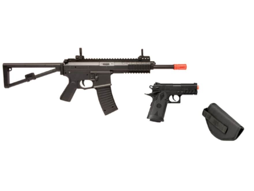 Crosman Airsoft Elite Defender Airsoft Rifle Pistol Kit 6mm BB