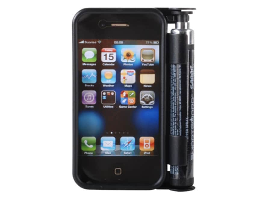 Sabre SmartGuard iPhone 4 Case Pepper Spray Black