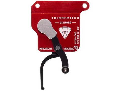 TriggerTech Diamond Trigger Flat Bow Remington 700 Clones Single Stage