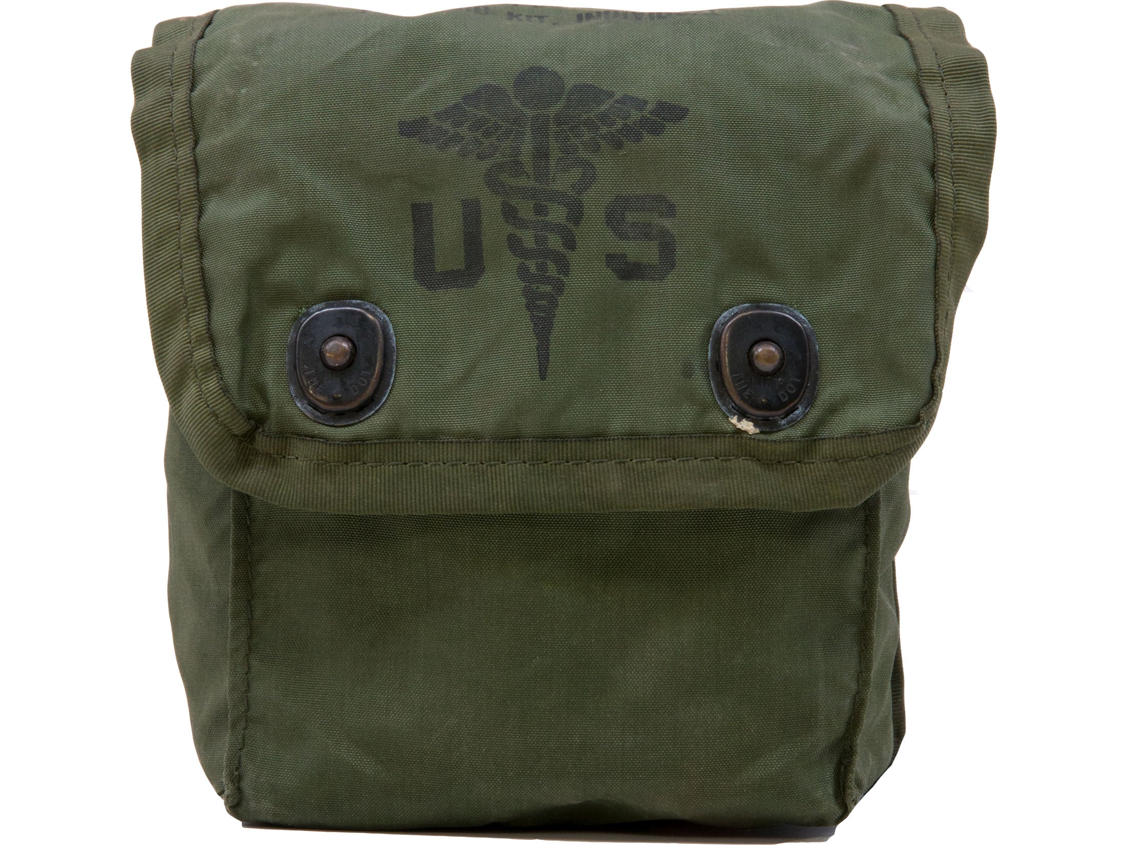 Military Surplus ALICE Individual First Aid Kit Pouch Grade 3 Olive
