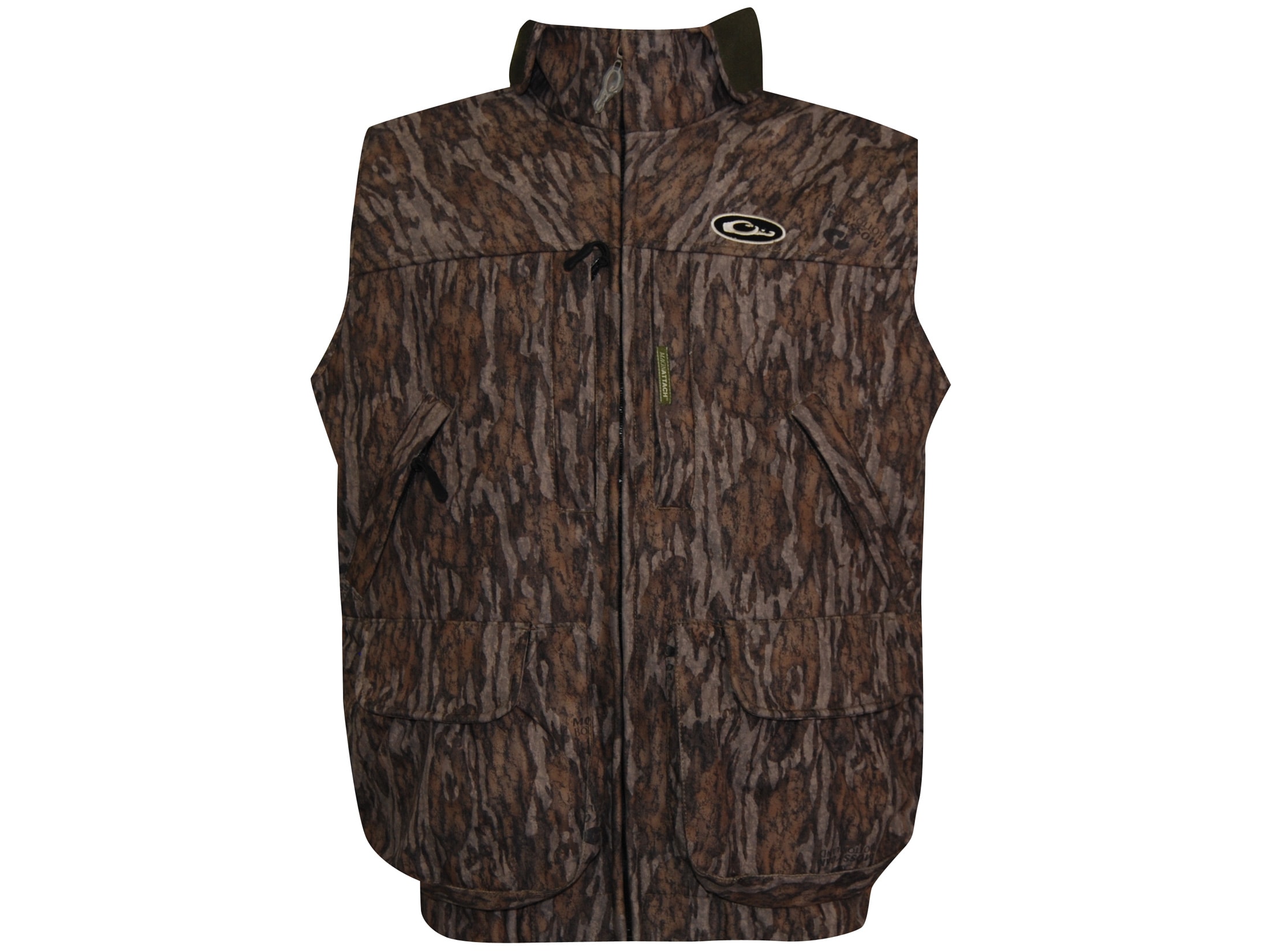 Drake Men's MST Refuge HS Vest Polyester Realtree Max-4 Camo Large