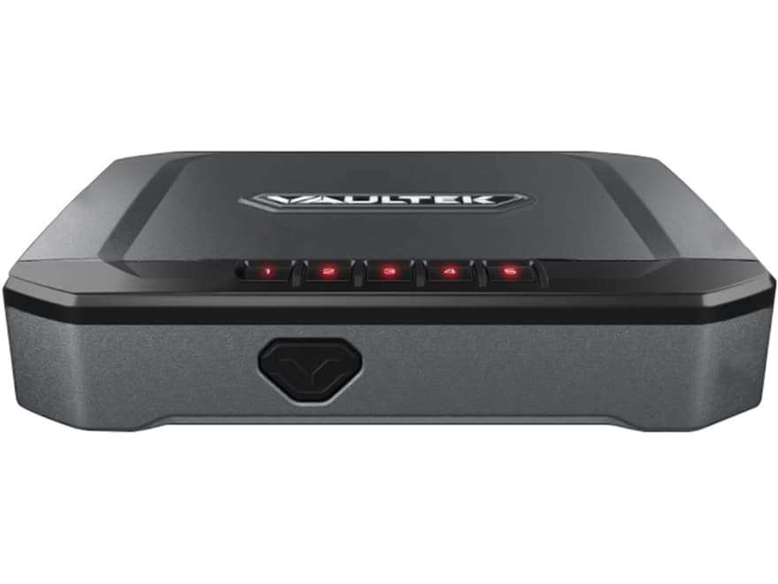 Vaultek 10 Series VR10 Sub Compact Pistol Safe Bluetooth Titanium Gray