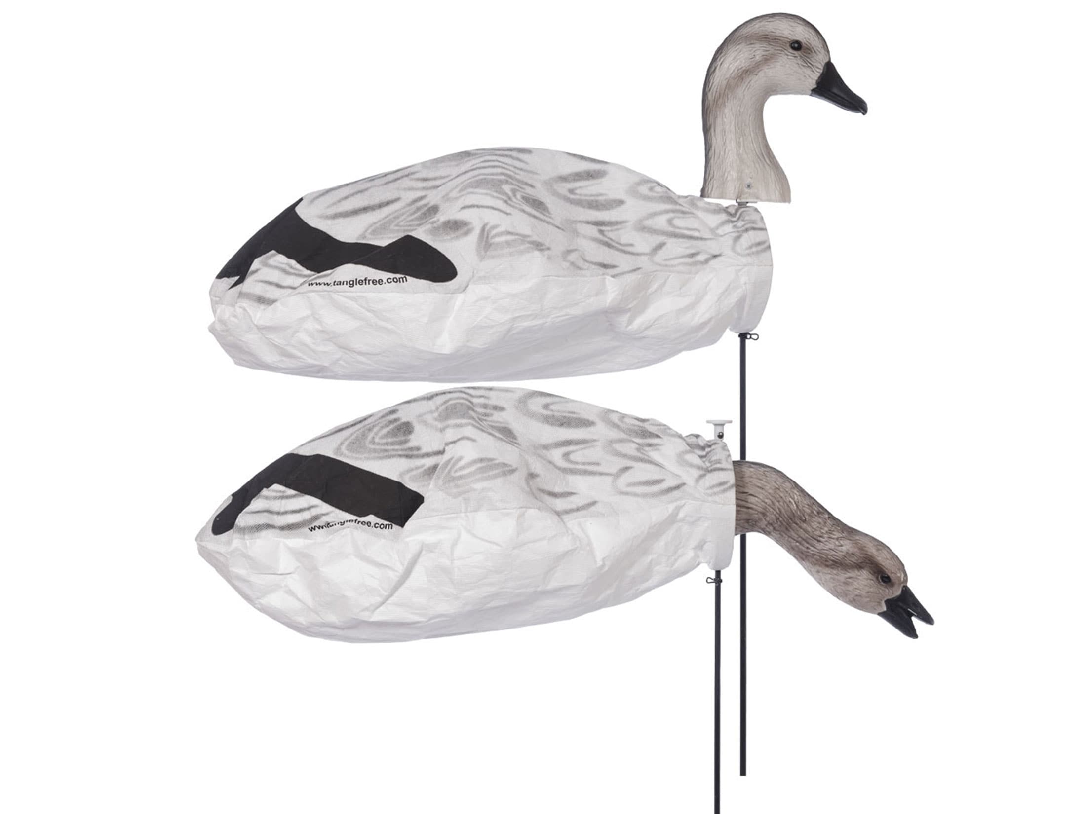 Tanglefree Slammer Socks Juvy Snow Goose Decoy Pack of 12