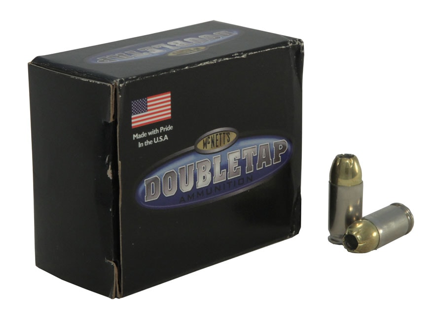 DoubleTap 380 ACP Ammo 95 Grain Controlled Expansion Jacketed Hollow