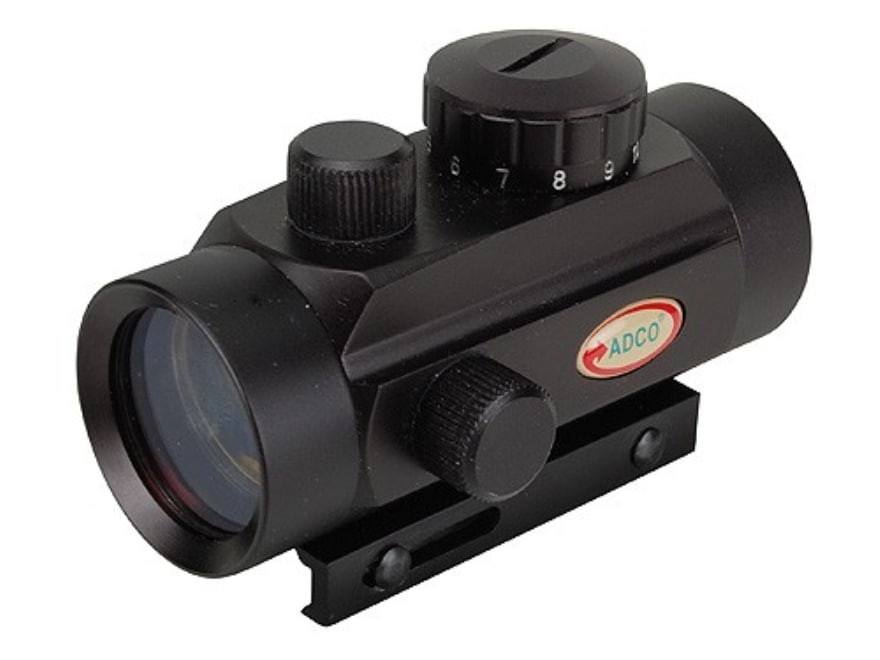 ADCO E-Dot Compact Red Dot Sight 30mm Tube 1x 3 MOA Dot Integral