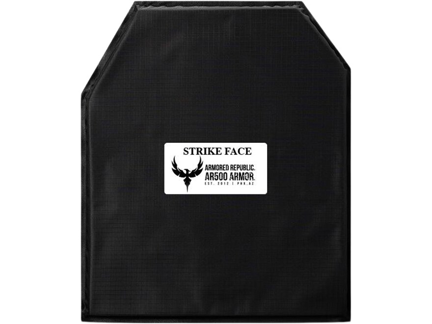 AR500 Body Armor Stand Alone Ballistic Plate IIIA Right Hand Shooter's