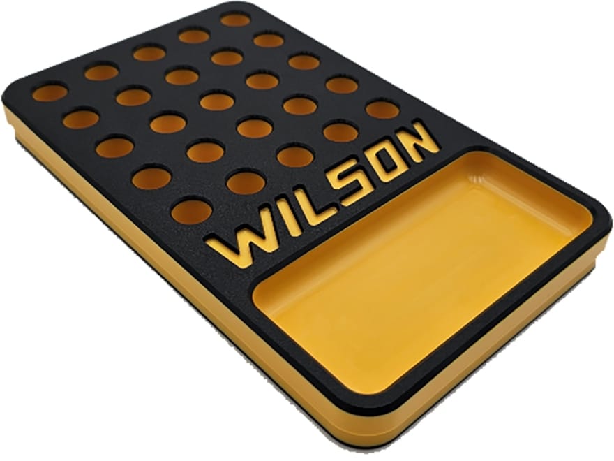 L.E. Wilson Reloading Tray 0.473 Hole Diameter 50-Round Plastic