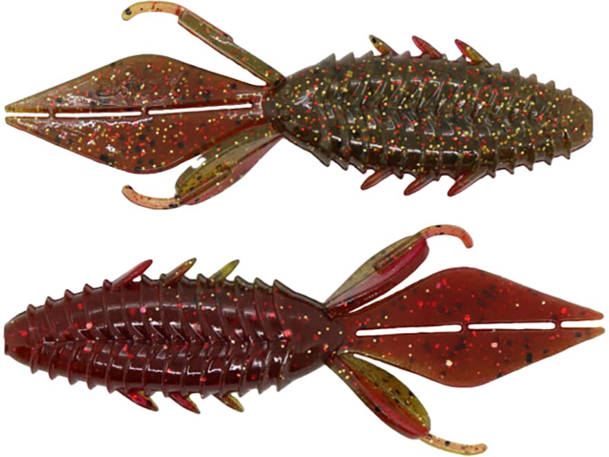 X Zone Lures Pro Series Adrenaline Bug Creature Black Blue Laminate