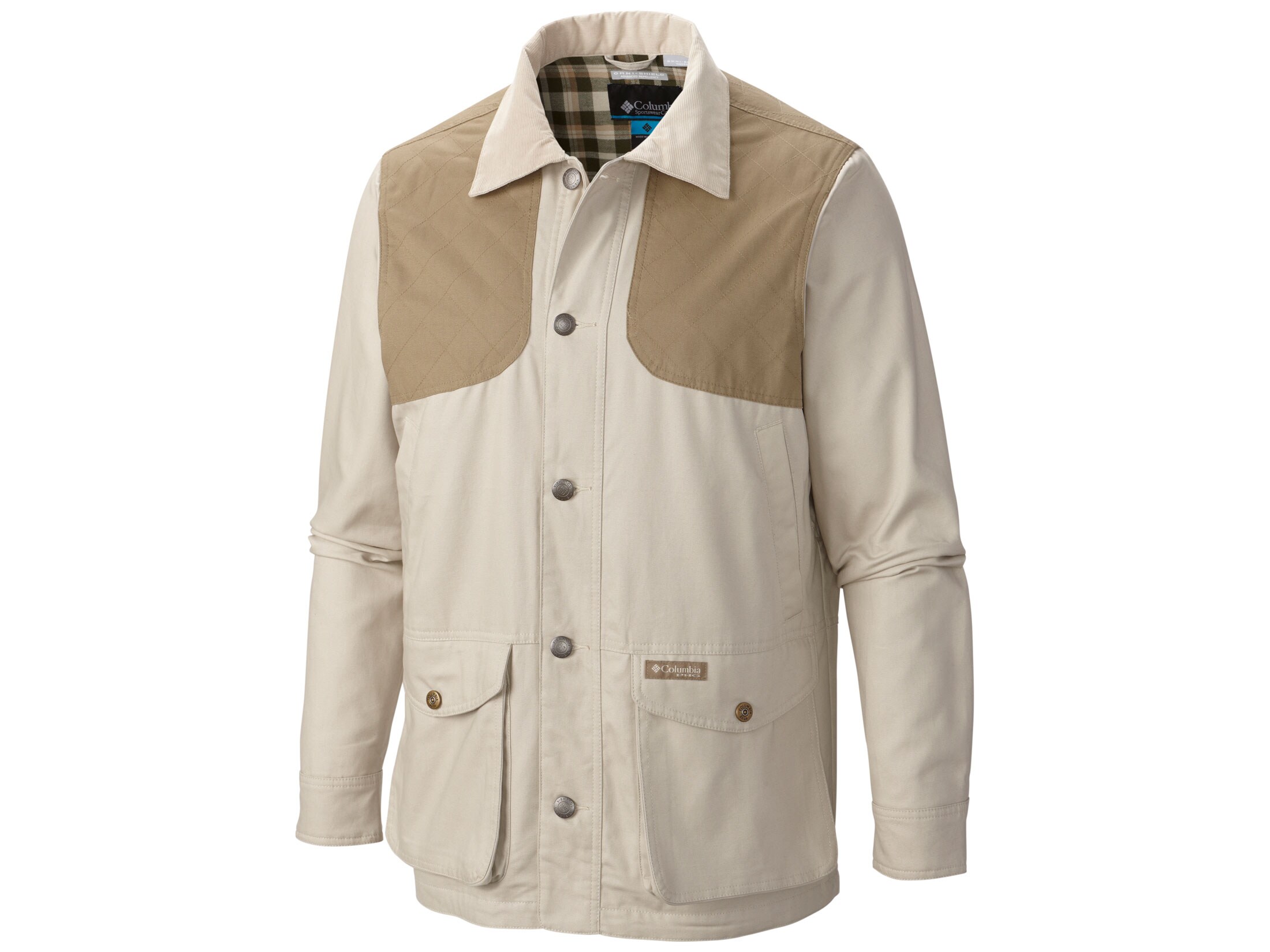 Columbia Men's Sharptail Field Jacket Cotton Fossil/Flax XL