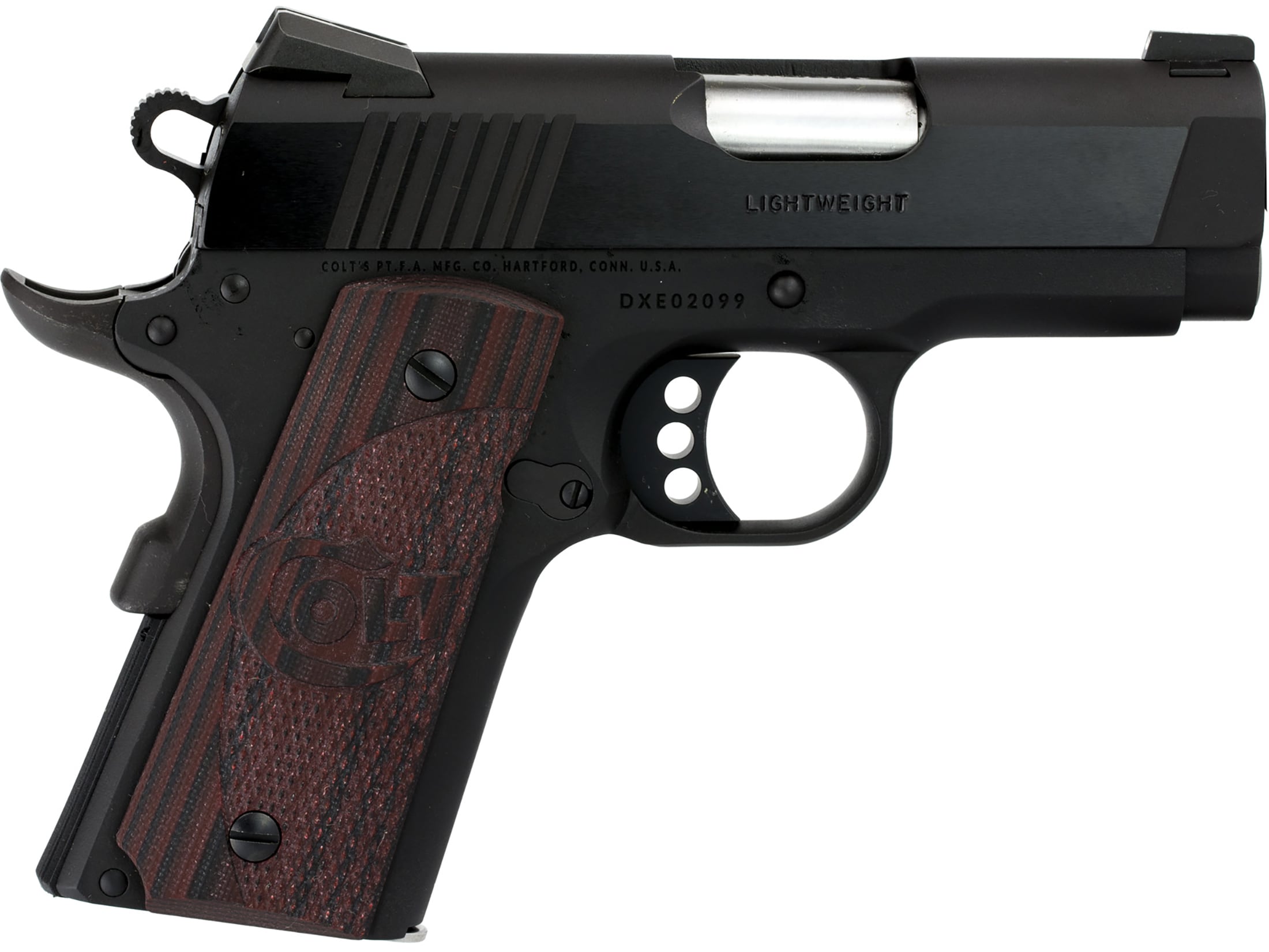 Colt 1911 Defender Semi-Automatic Pistol 45 ACP 3 Barrel 7-Round Blued