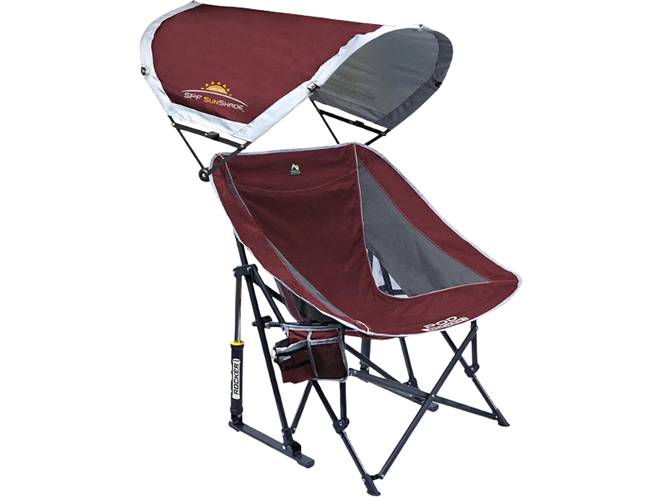 GCI Outdoor Pod Rocker Folding Chair Cinnamon