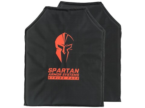 Spartan Armor Flex Fused Soft Body Armor 10X12 Level IIIA Black