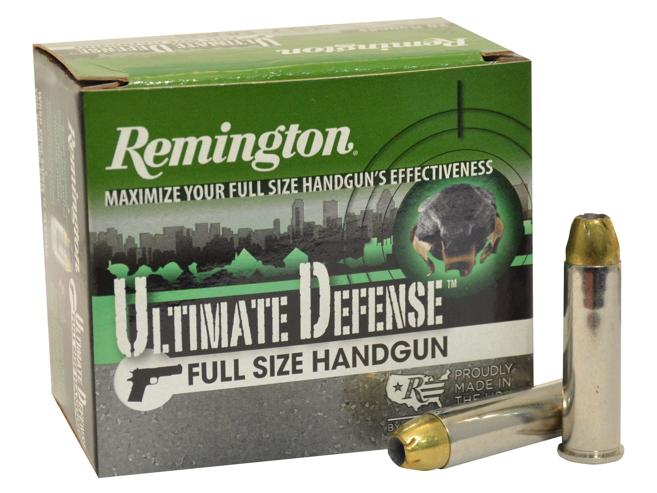 Remington HD Ultimate Defense 357 Mag Ammo 125 Grain Jacketed Hollow